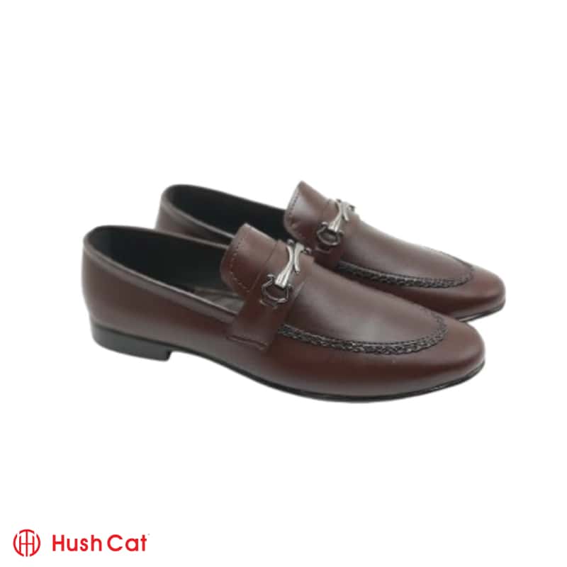 Hush Cat Pure Brown Flat Sole Handmade Shoes – HushCat